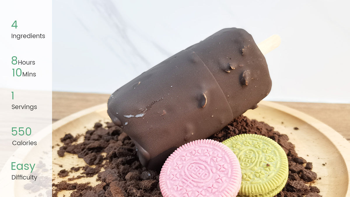Oreo Ice Pop with Crispy Chocolate Shell - KOOC's Recipes – KOOC Official